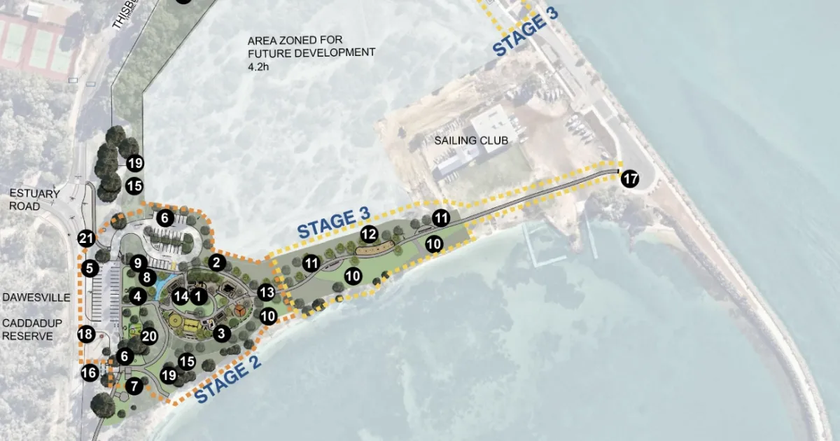 The Dawesy Hub - Dawesville Foreshore Project Update - April 2025